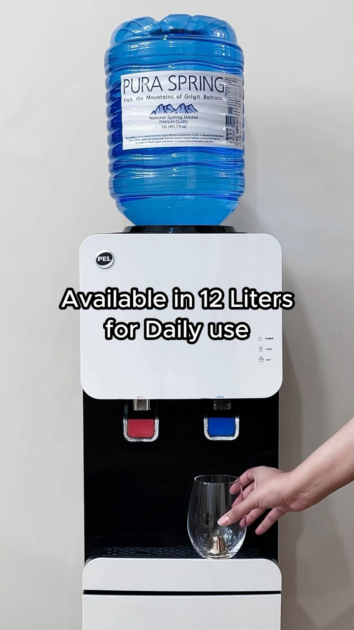 Spring Water | Organic Glacier Sparkling Water | Pura Spring